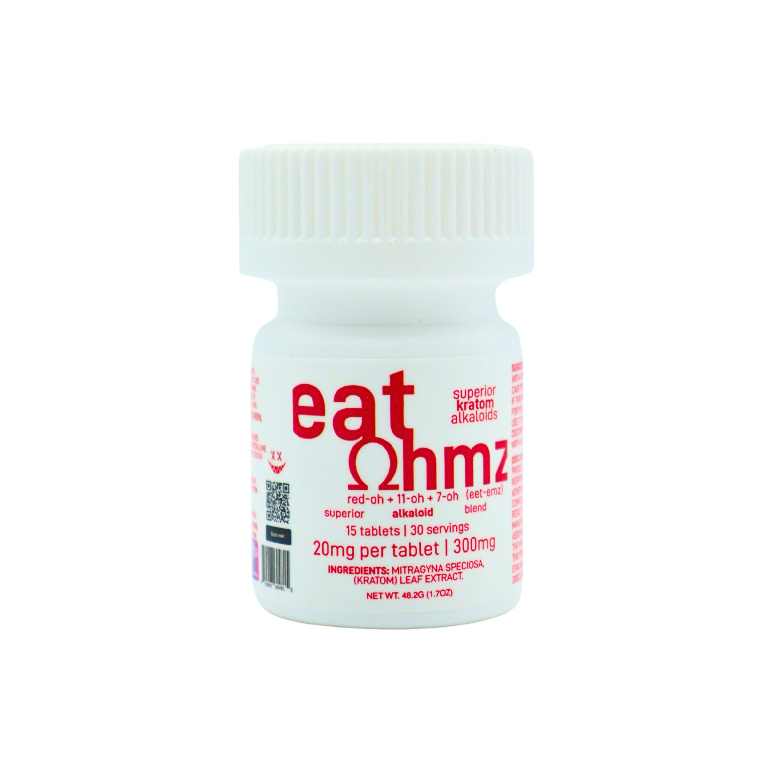 EXODUS 7-HYDROXY TABLET EAT-OHMZ (RED-OH-11-OH-7-OH) 300MG (20MG PER ...
